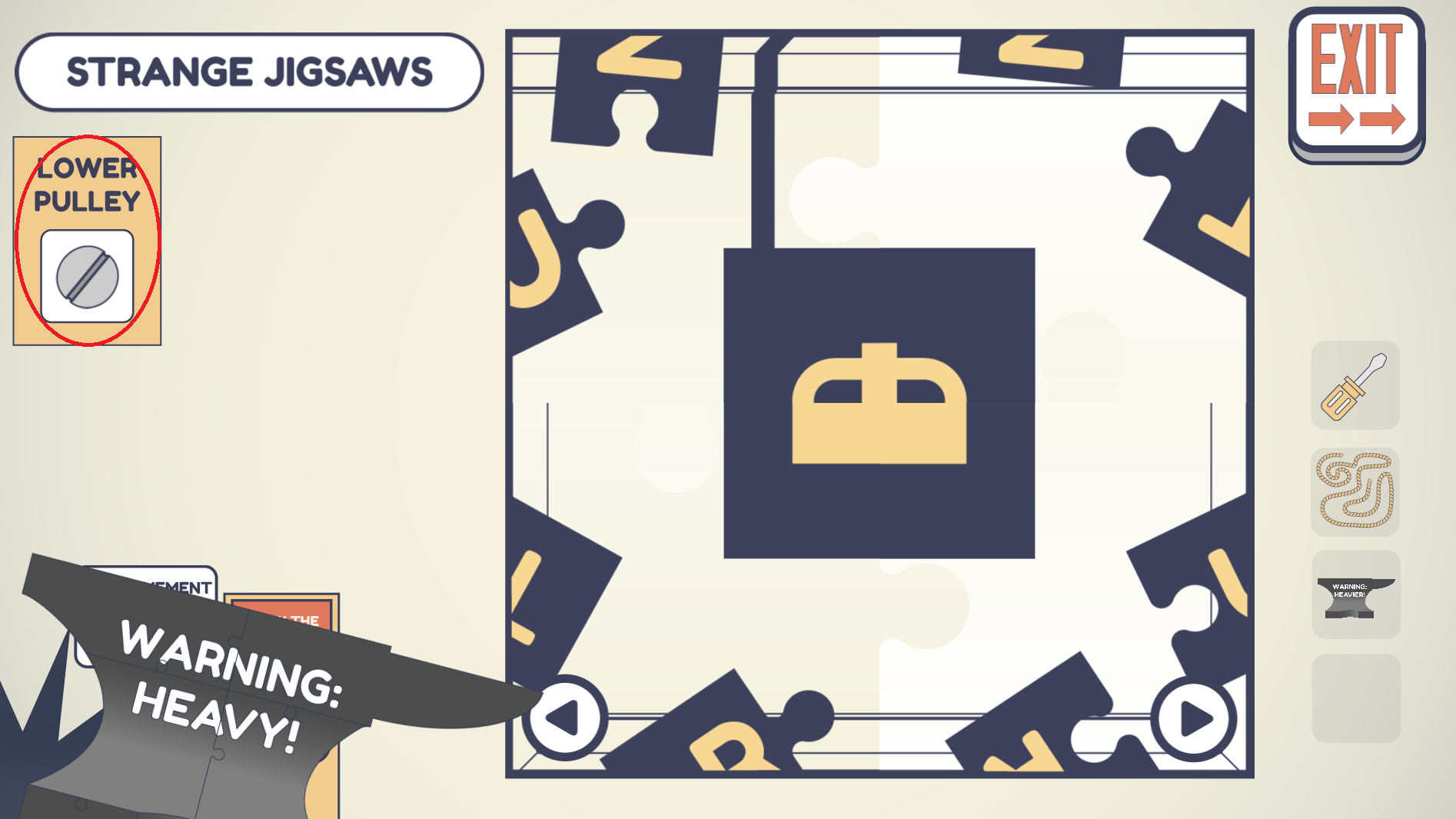 FLEB - Strange Jigsaws Hints