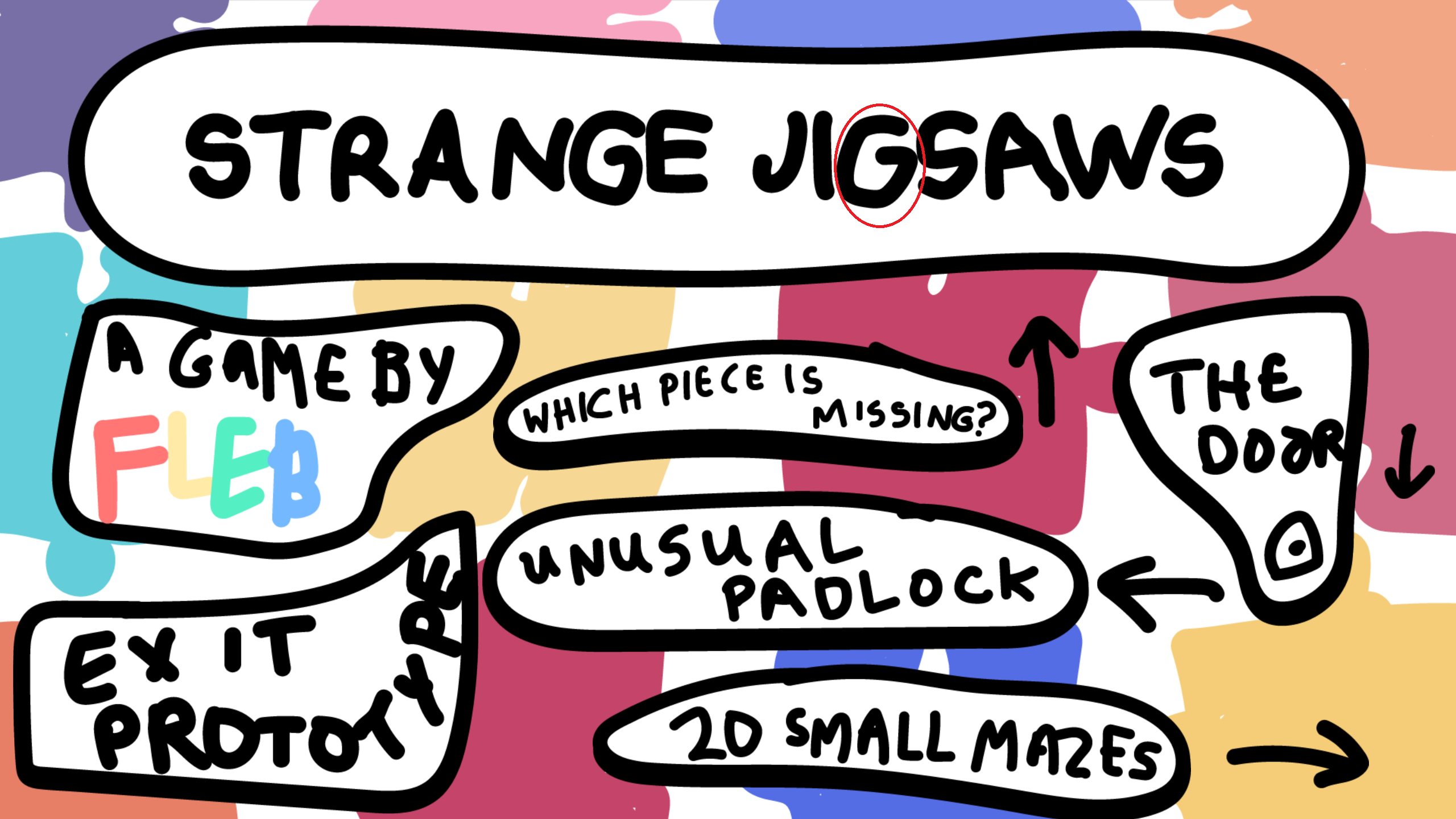 FLEB - Strange Jigsaws Hints
